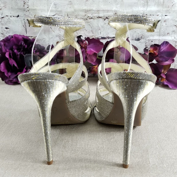 Jessica Simpson | Shoes | Jessica Simpson Reyse Glitter Gabor Heels ...